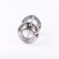 China Sanitary Stainless Steel 316/304 Pipe Fittings Tri Clamp Straight Tubular Sight Glass for sale