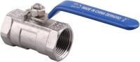 China Customized Stainless Steel Ball Valve 1PC Type NPT Standard Port for Water Oil and Gas for sale