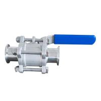 China ISO9001 Certified Sanitary Stainless Steel 304/316L Tri Clamp Ball Valve for Water for sale