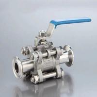 China ISO9001 Certified Sanitary Stainless Steel 304/316L Tri Clamp Ball Valve for Water for sale