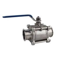 China ISO9001 Certified Sanitary Stainless Steel 304/316L Tri Clamp Ball Valve for Water for sale