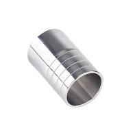 China Silver Casting BSP/NPT Weld Hose Barb Nipple for WZ Stainless Steel 304 316 3A DIN for sale