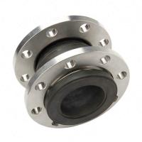China Round Head Code Stainless Steel 304/316L Flange Ductile Cast Steel Flexible Rubber Expansion Joint for sale