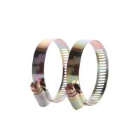 China 1''-8'' Female Thread Stainless Steel Custom T-Bolt Hose Clamps T Type Metal Clips for sale