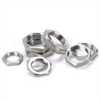 China 1/4''-4.0'' NPT BSP BSPT WZ SS 201 304 316 Small Round Thread Hexagon Thin Nut Root for sale