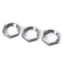 China 1/4''-4.0'' NPT BSP BSPT WZ SS 201 304 316 Small Round Thread Hexagon Thin Nut Root for sale