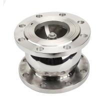 China Sanitary Stainless Steel Ball Type Silencing Check Valve for Normal Temperature Media for sale