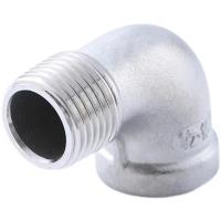 China Casting Stainless Steel 201 304 Male and Female NPT Thread 90 Degree Elbow BSP BSPT for sale