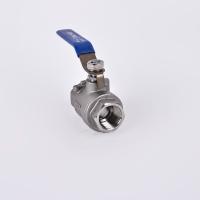 China RTS 1.5IN 2IN 3IN Stainless Steel 201 304 Weight-Duty BALL VALVES for Water Media 2PCS for sale
