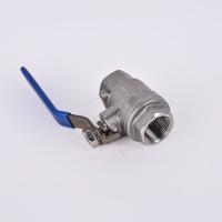 China RTS 1.5IN 2IN 3IN Stainless Steel 201 304 Weight-Duty BALL VALVES for Water Media 2PCS for sale