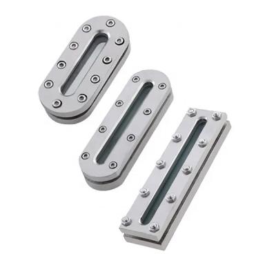 China Standard Sanitary Stainless Steel Vertical Welding Long Sight Glass for Industrial for sale