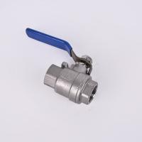 China RTS 1.5IN 2IN 3IN Stainless Steel 201 304 Weight-Duty BALL VALVES for Water Media 2PCS for sale