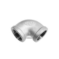 China THREADED Stainless Steel Pipe Fitting SS 201 304 316 316L 90 Degree Casting NPT BSPT DIN Elbow for sale