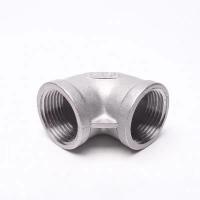 China THREADED Stainless Steel Pipe Fitting SS 201 304 316 316L 90 Degree Casting NPT BSPT DIN Elbow for sale