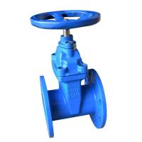 China DN150 Water Flange Gate Valve PN16 Cast Iron Standard with Stainless Steel 301/304/316 for sale