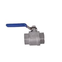 China Female Connection RTS Stainless Steel 201304 2PC Light-Duty Two Pieces Type Ball Valve for sale