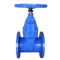 China DN150 Water Flange Gate Valve PN16 Cast Iron Standard with Stainless Steel 301/304/316 for sale