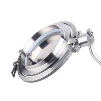 China Sanitary Stainless Steel 304 316L Middle Clamp or Welded Ends Manual Wam Powder 1/8