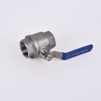 China Female Connection RTS Stainless Steel 201304 2PC Light-Duty Two Pieces Type Ball Valve for sale
