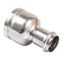 China Round Head Code Stainless Steel 304/316L Pro Press Fittings for Plumbing Water System for sale