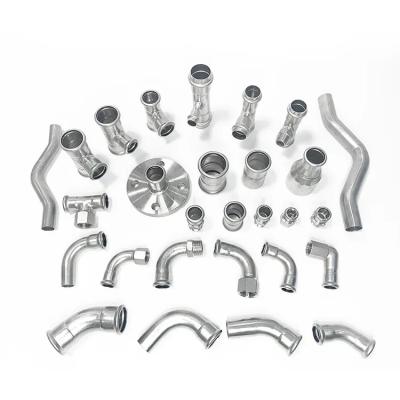 China Equal Straight Coupling for Plumbing Systems Using Stainless Steel 301/304/316 Material for sale