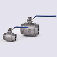 China Manual Operation Stainless Steel 201/304 2PC Light Duty Two Pieces Type Ball Valve for General for sale