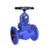 China Hexagon Head Cast Iron 4 inch Flange High Temperature Steam Globe Control Valve PN16 for sale