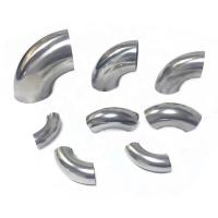 China OEM Supported Stainless Steel 316L Sanitary Fitting 90 Degree Polished Weld Short Elbow for sale