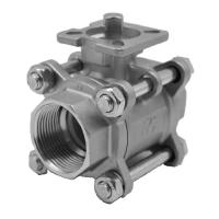 China Casting 3PCS Stainless Steel 1000 Wog Ball Valve for Petrochemical Industry for sale