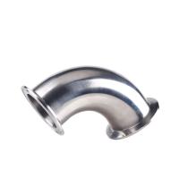 China DN20-DN300 Sanitary Stainless Steel 304/316 Tri-Clamp 90 Degree Elbow and Long-Lasting for sale