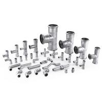 China Female Thread Npt bspt bsp Standard Stainless Steel SCH 10 40 Press Pipe Fittings for sale