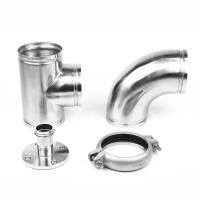 China Female Thread Npt bspt bsp Standard Stainless Steel SCH 10 40 Press Pipe Fittings for sale