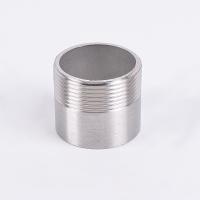 China 201 304 NPT Male Single Ferrule Branch Thread Pipe Fitting for General Sanitary Needs for sale