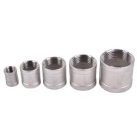 China 201 304 Stainless Steel Round Head Code NPT Female Socket Pipe Fitting for Plumbing for sale