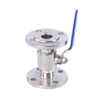 China High Mounting Pad Ball Valve with Class 150LB ISO5211SS304 SS304L SS316 SS316L Flange for sale
