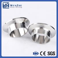 China Customized Sanitary Female Threaded Pipe Fitting to 2.5 Inch TRI CLAMP OD 77mm Ferrule for sale