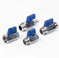 China Stainless Steel 301/304/316 Mini Ball Valve Valved Design for Optimal Performance for sale