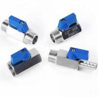 China Stainless Steel 301/304/316 Mini Ball Valve Valved Design for Optimal Performance for sale