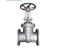 China Manual PN16 Hand Wheel Flange Wedge Type Gate Valve Stainless Steel Non-Rising Stem for sale