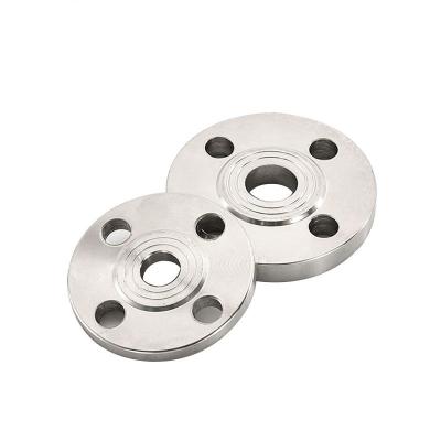 China PN6 Stainless Steel 304 316 Seamless Ring Rolled Flange DIN 3A for Chemical Industry for sale
