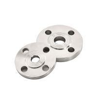 China PN6 Stainless Steel 304 316 Seamless Ring Rolled Flange DIN 3A for Chemical Industry for sale