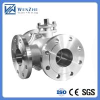China Standard Stainless Steel Ss 304 316 Flange Ball Valve Valved Design Long Service Life for sale