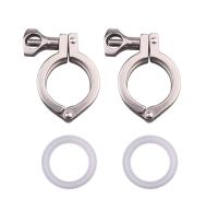 China Hexagon/Round Head Code Wenzhe Tri-clamp Stainless Steel 304 Single Pin Heavy Duty Tri Clamp for sale