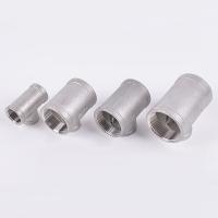 China Female NPT Threaded Sanitary Stainless Steel Casting Pipe Fittings 201/304 Reducing Tee for sale