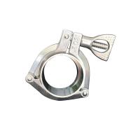 China 304 Stainless Steel Single Pin Heavy Duty Tri Clamp with Female Thread from Wenzhe for sale