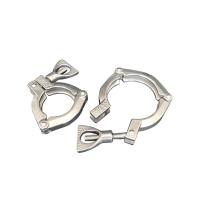 China 304 Stainless Steel Single Pin Heavy Duty Tri Clamp with Female Thread from Wenzhe for sale