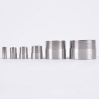 China Water Media Coupling NPT Male Single Ferrule Branch Thread Pipe Fitting Thread Nipple for sale