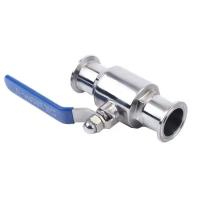 China OEM Support SS304 1/4''-4.0'' Homebrew Tri-Clamp Ball Valve Stainless Steel Sanitary Valve for sale