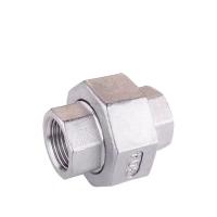 China Female Connection Stainless Steel 304 Cast Pipe Fitting Union 3/4