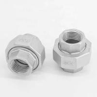 China Female Connection Stainless Steel 304 Cast Pipe Fitting Union 3/4